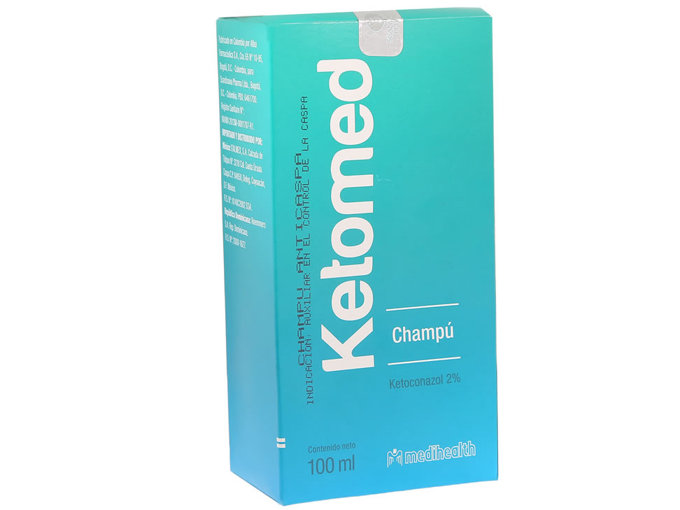 Shampoo Ketomed Italmex 100 ml-Liverpool es parte de MI vida